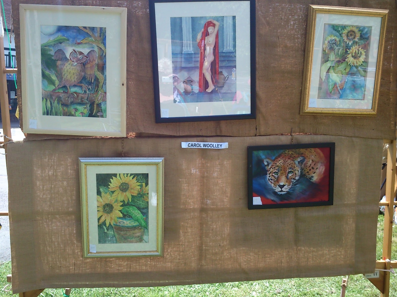 Virginia Water Art Society Diary: Paintings By Carol Woolley Summer ...