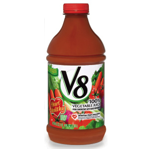 Recette-maison du V8 - Jus de fruits et légumes