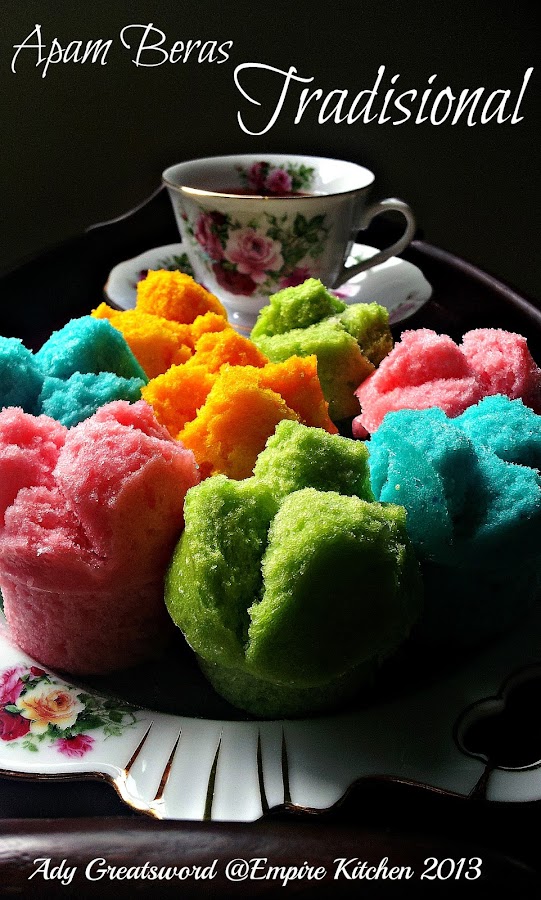 Ady Greatsword Empire Kitchen Recipes: Apam Beras Tradisional @ Apam Nasi