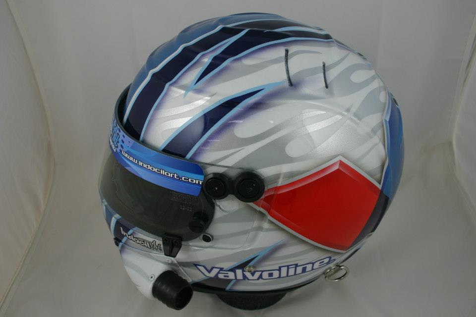 Racing Helmets Garage: Simpson Speedway Vudo J.Richards 2013 by Indocil Art