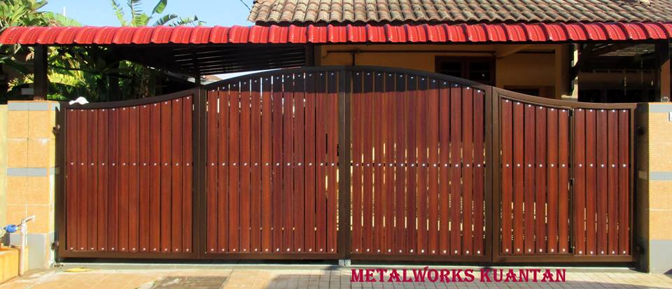 PAGAR ALUMINIUM DAN AWNING METALDECK