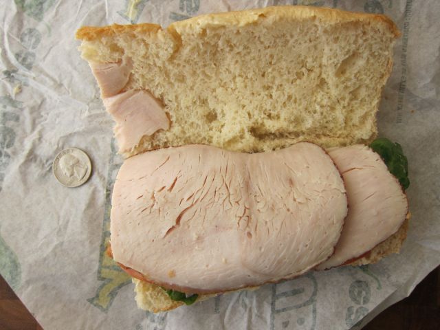Review: Subway - Carved Turkey Sub