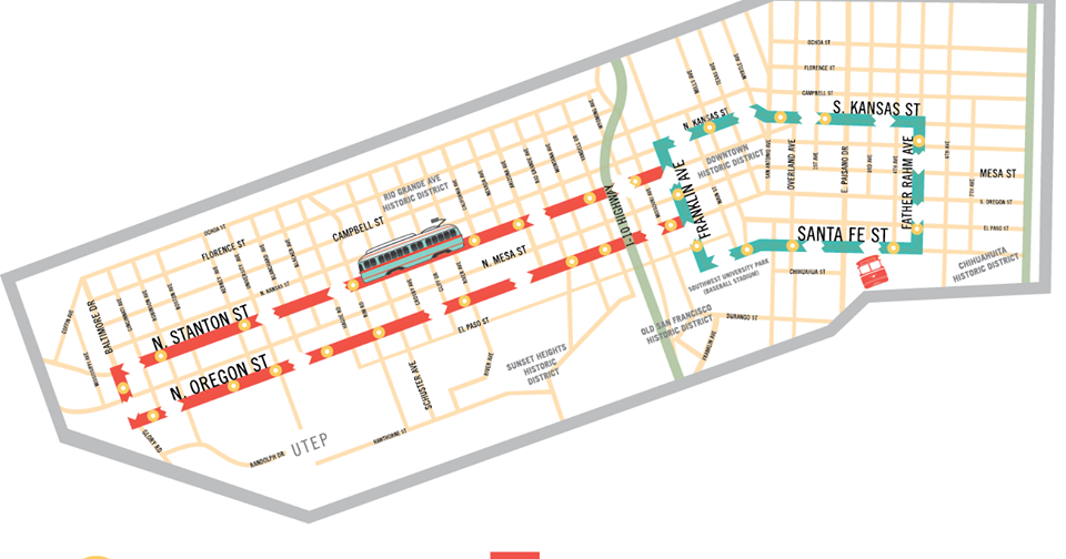 El Paso Development News: Official Route Map Released for El Paso ...