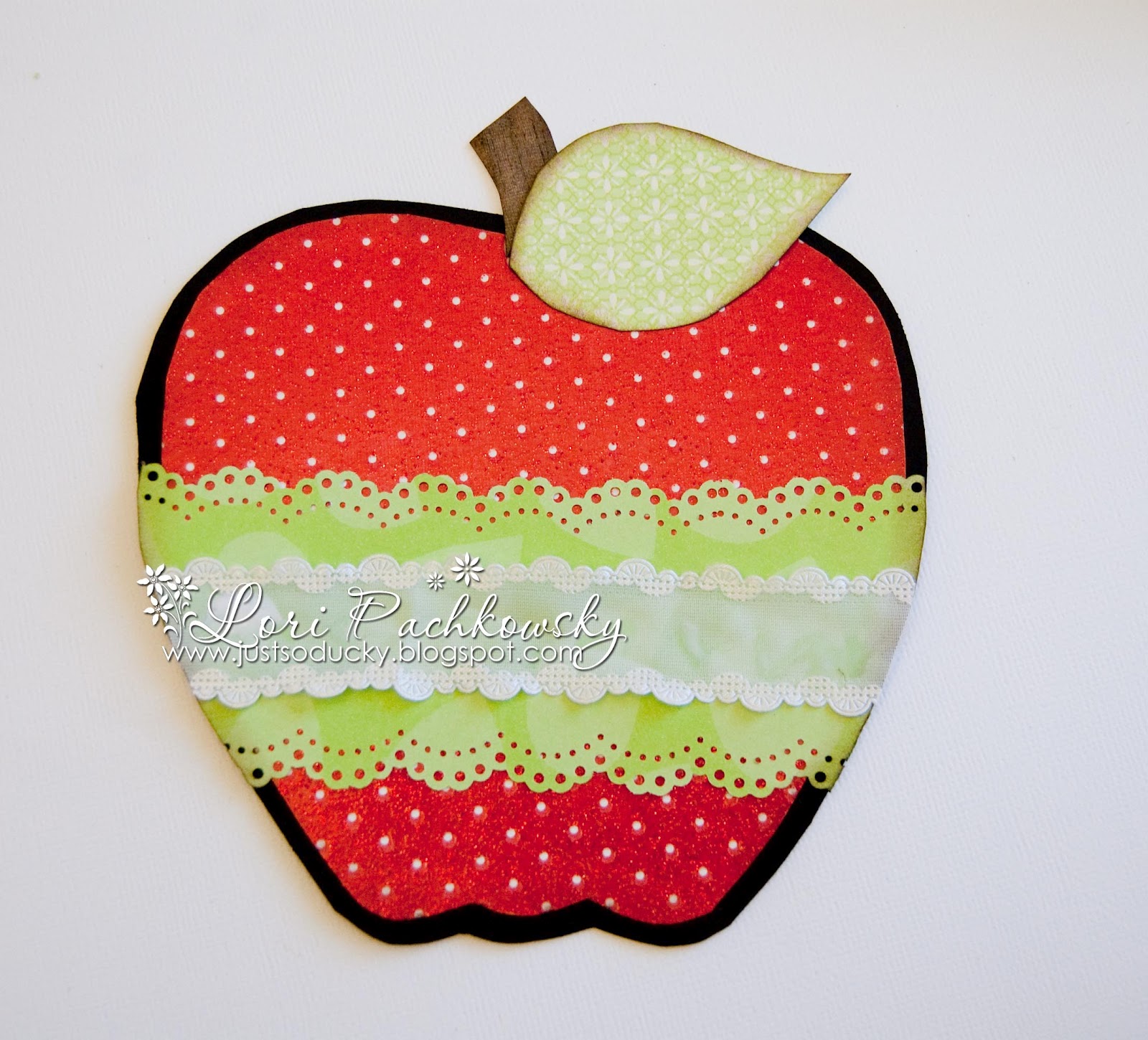 Whiff of Joy - Tutorials & Inspiration: Apple Shaped card