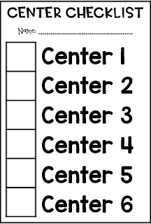 Reading Centers with a Checklist - The Teacher Talk