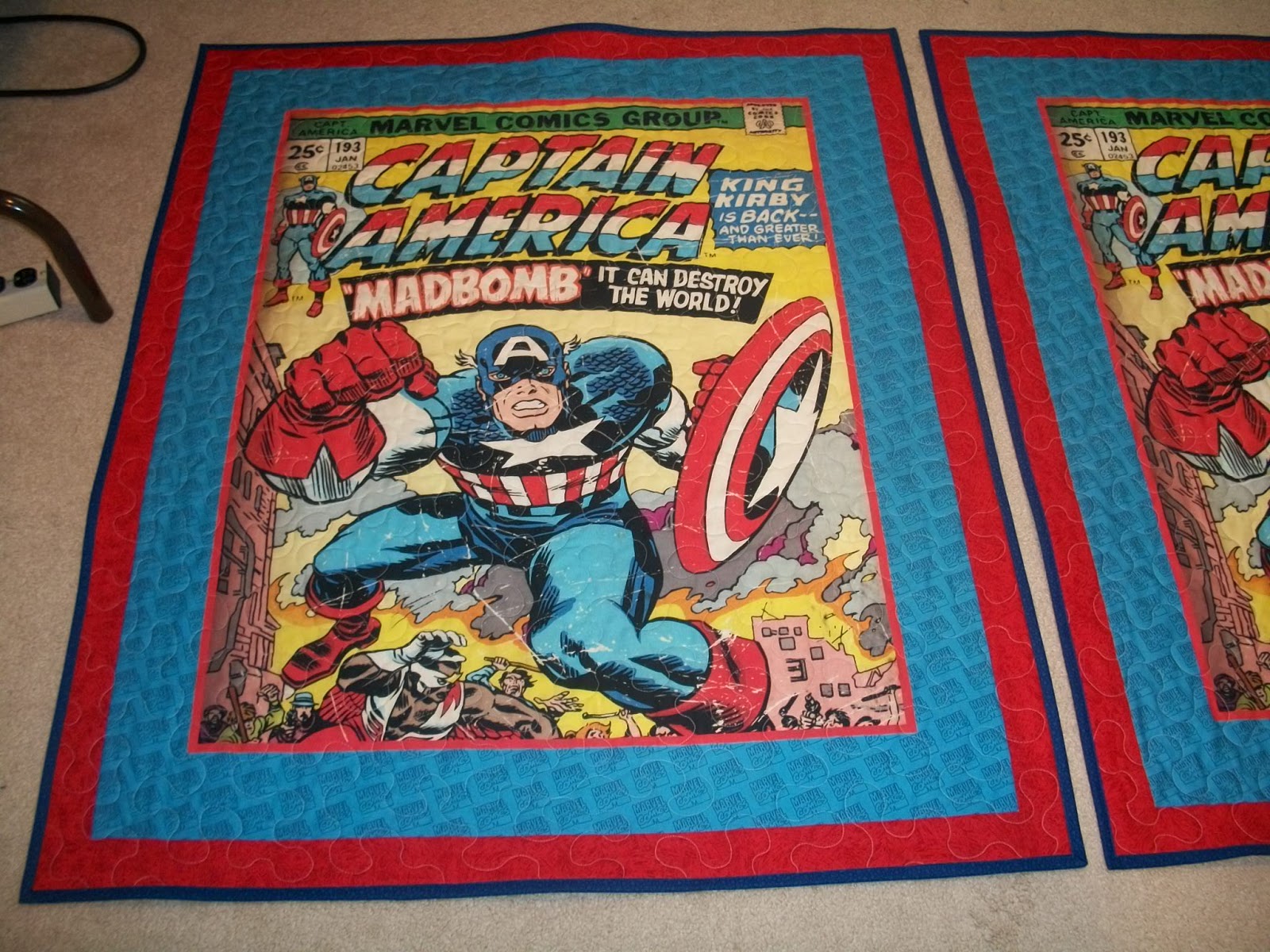 Sew Cook and Travel: 2018 RSC January Light Blue, RSC 16-Patch Quilt ...