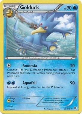 Golduck #35/143 -- Boundaries Crossed Pokemon Card Review ...