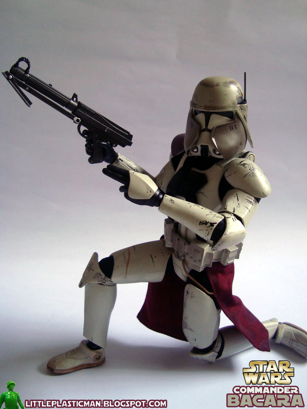 Little Plastic Man Toy Blog and Review Singapore: Sideshow Commander Bacara