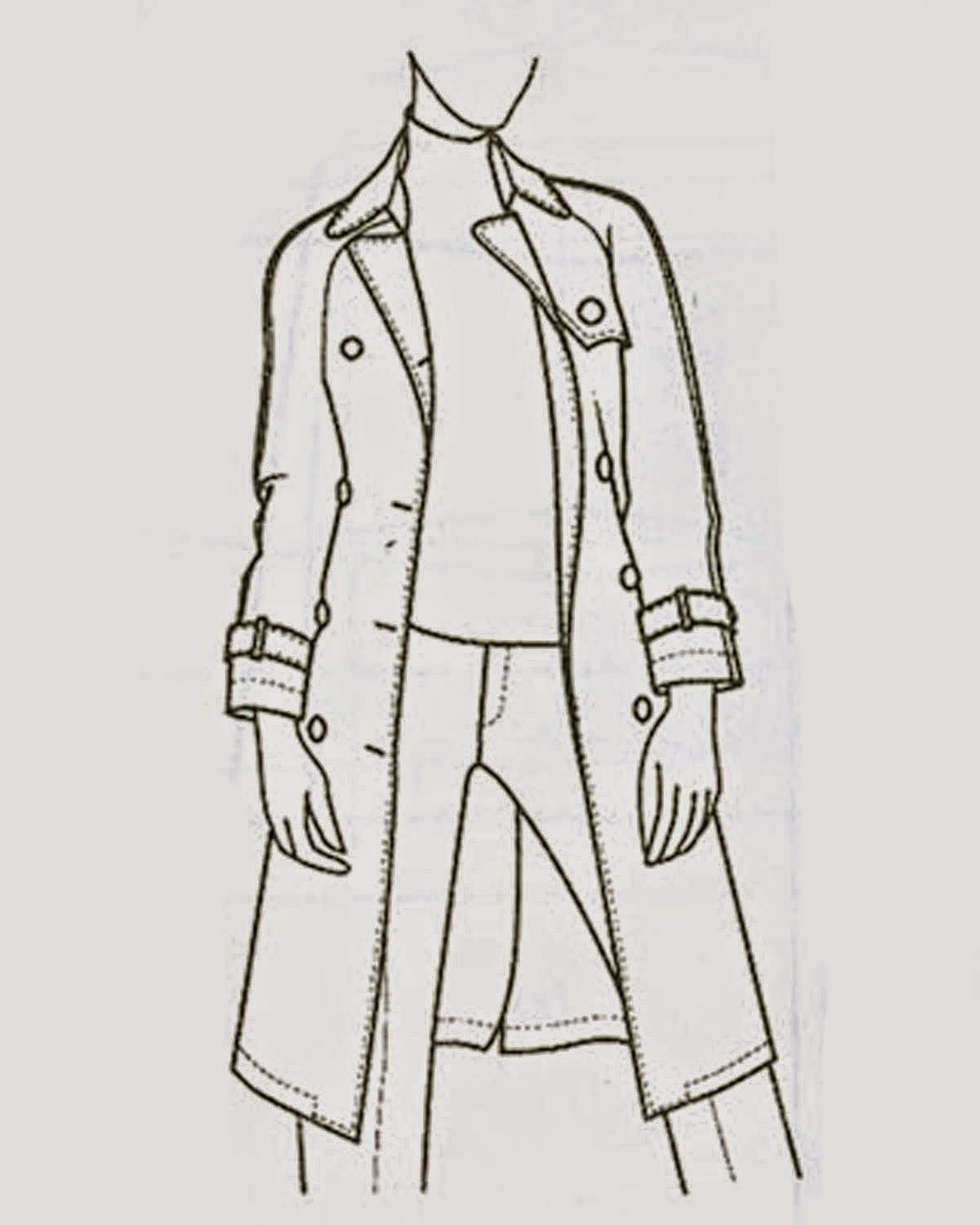 japon pattern coat - modelist kitapları