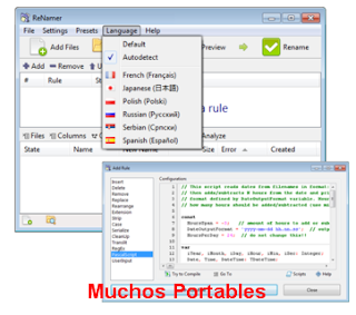 ReNamer Pro 6.1 Portable Español | Portables Programas