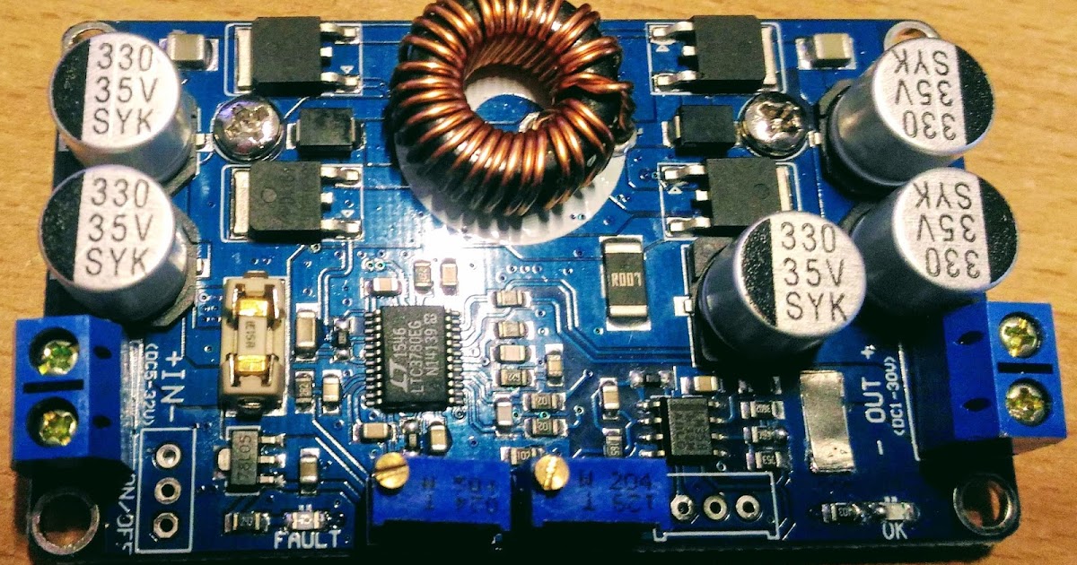 LTC3780, preparing the new board
