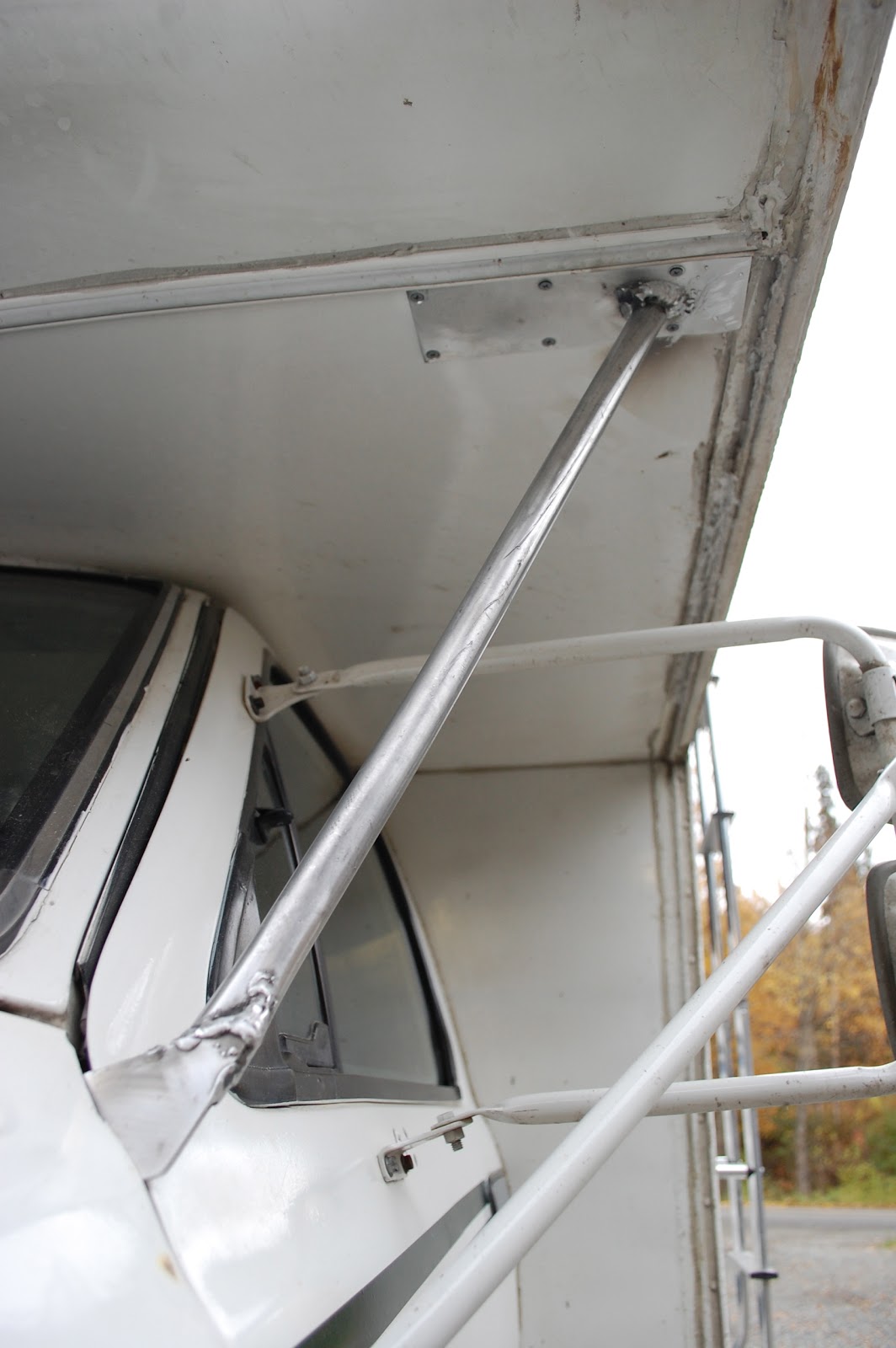 Living in a Van down by the River!!!: How to Build Over-cab Bed Supports