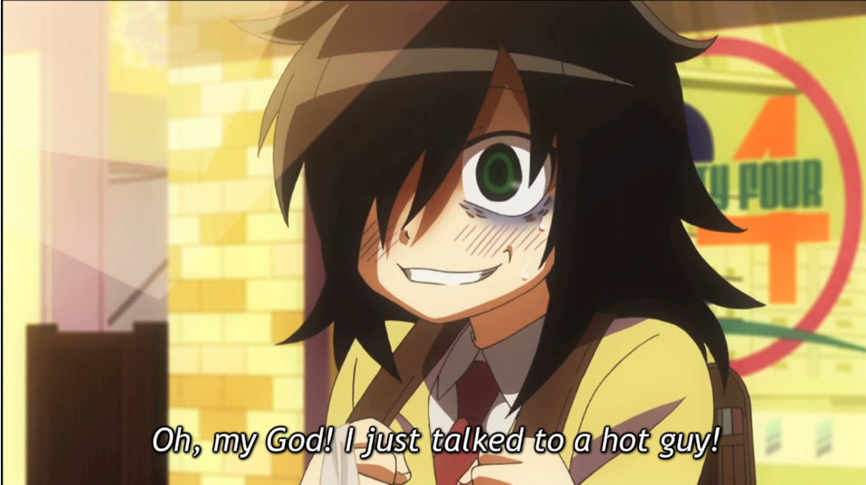 WATAMOTE! (Anime) | Visual shock