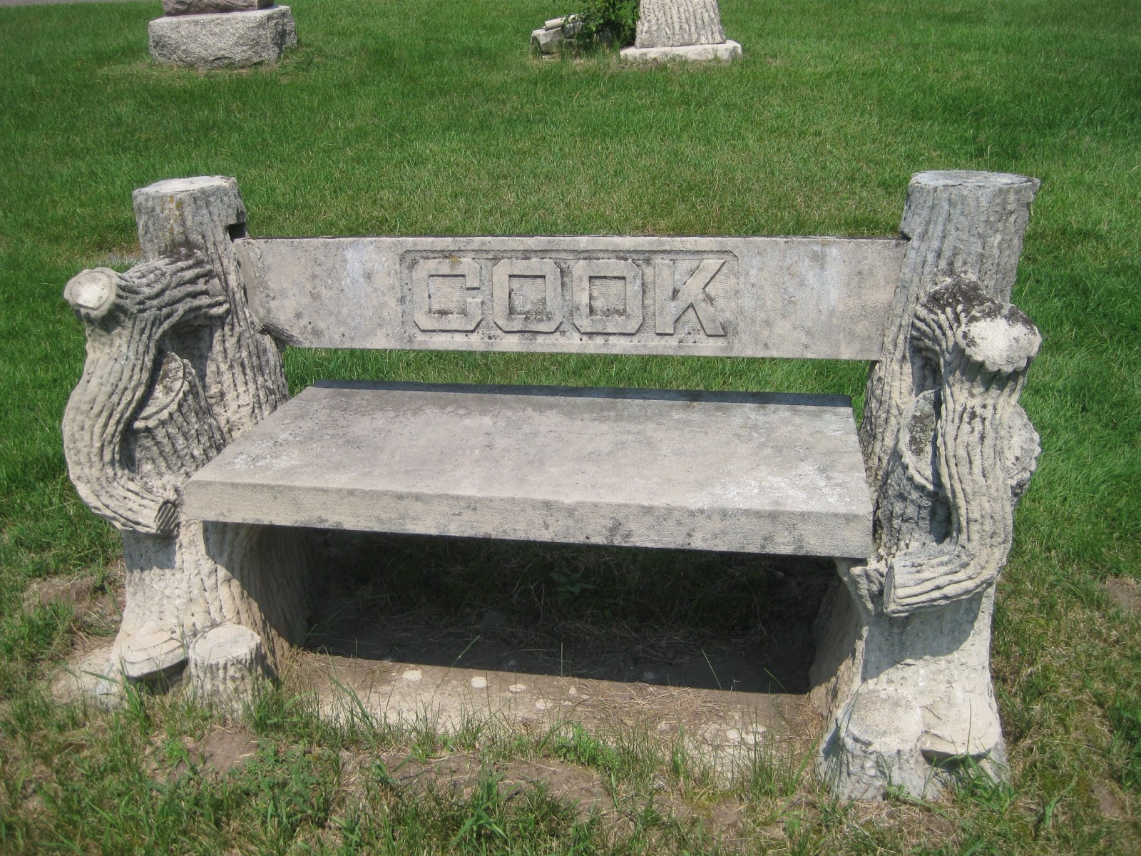 Detritus of Empire: Tree Shaped Tombstones - On The Bench, Part One