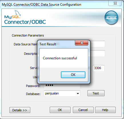 Seputar Info: Cara membuat koneksi dengan MySQL Connector/ODBC