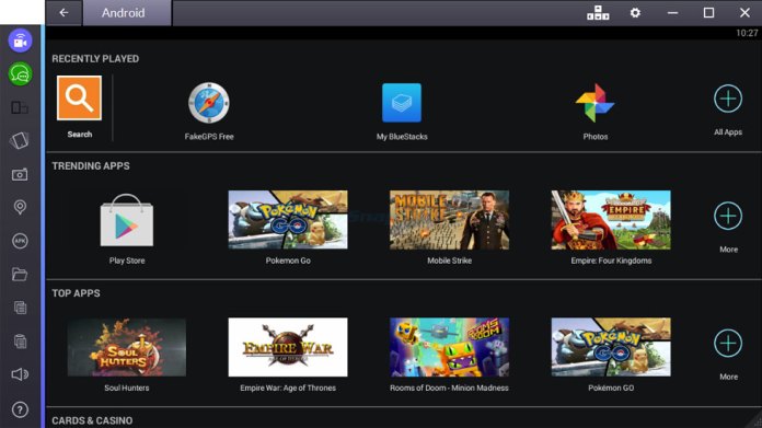 BlueStacks Premium Offline Rooted 4.1.15.2002 Full Download