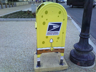 ComicsDC: SpongeBob SquarePants mailbox in DC