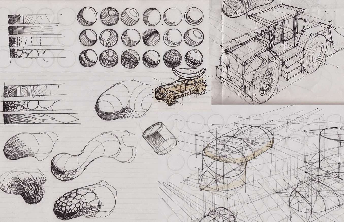 Louis learns to draw: Basic Exercises