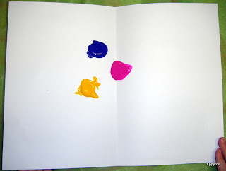 Tippytoe Crafts: Push-Paint Creations