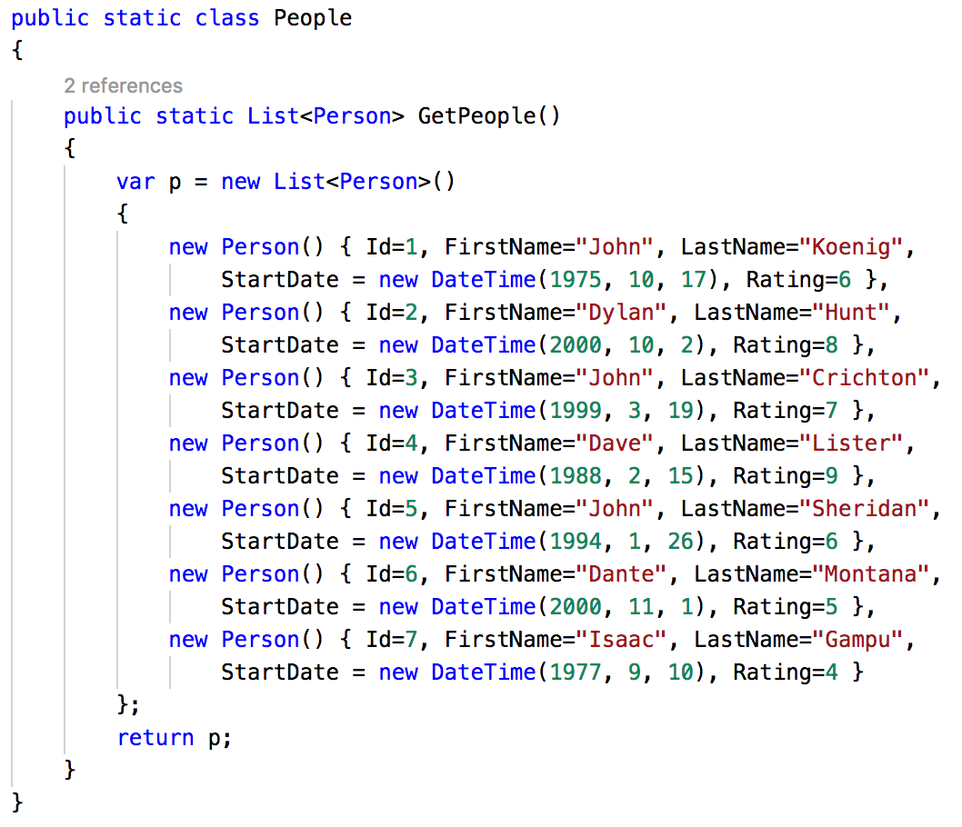 Jeremy Bytes: Using the Built-In Dependency Injection in ASP.NET Core 2.0 Jeremy Bytes: Using the Built-In Dependency Injection in ASP.NET Core 2.0