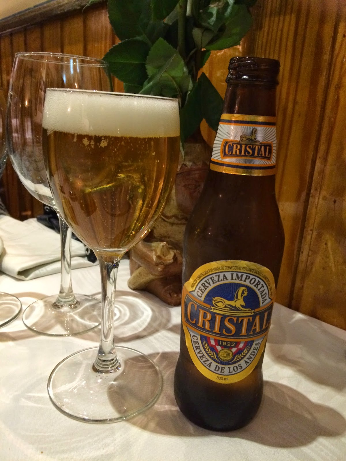 Bebercio: Cerveza Cristal