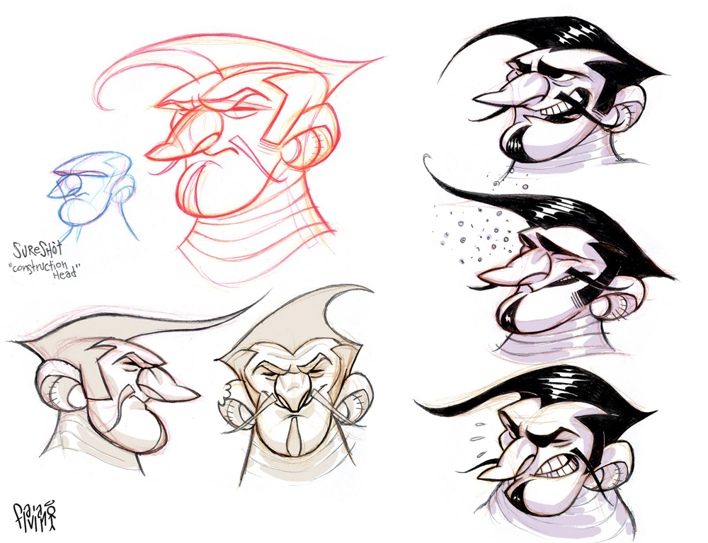 flaviano's portfolio: character designs