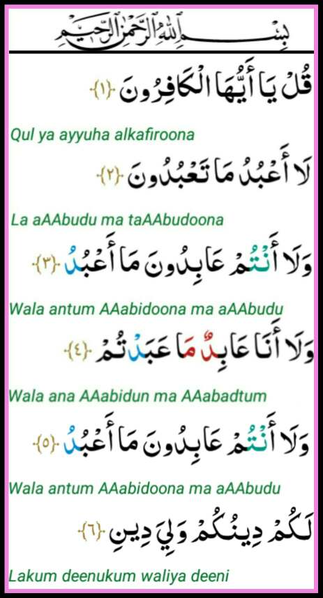 Tafseer Surah Al-Kafiroon - 109 - HistInTwist- The World Of Islam