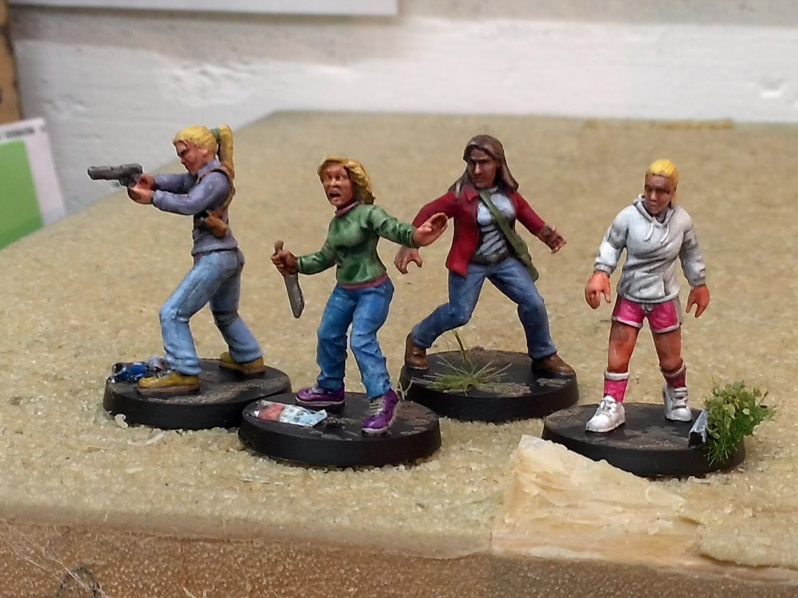 Sid's Tabletop Projects: Zombie Tabletops - Teil 18 - The Walking Dead
