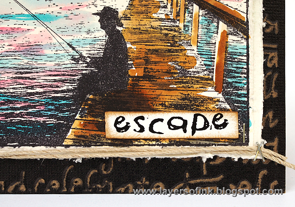 Layers of ink: Escape Card