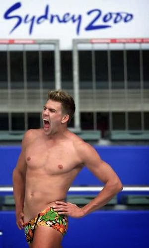 Male Athletes World: Swimming: USA swimmer Gary Hall at Sydney 2000 ...