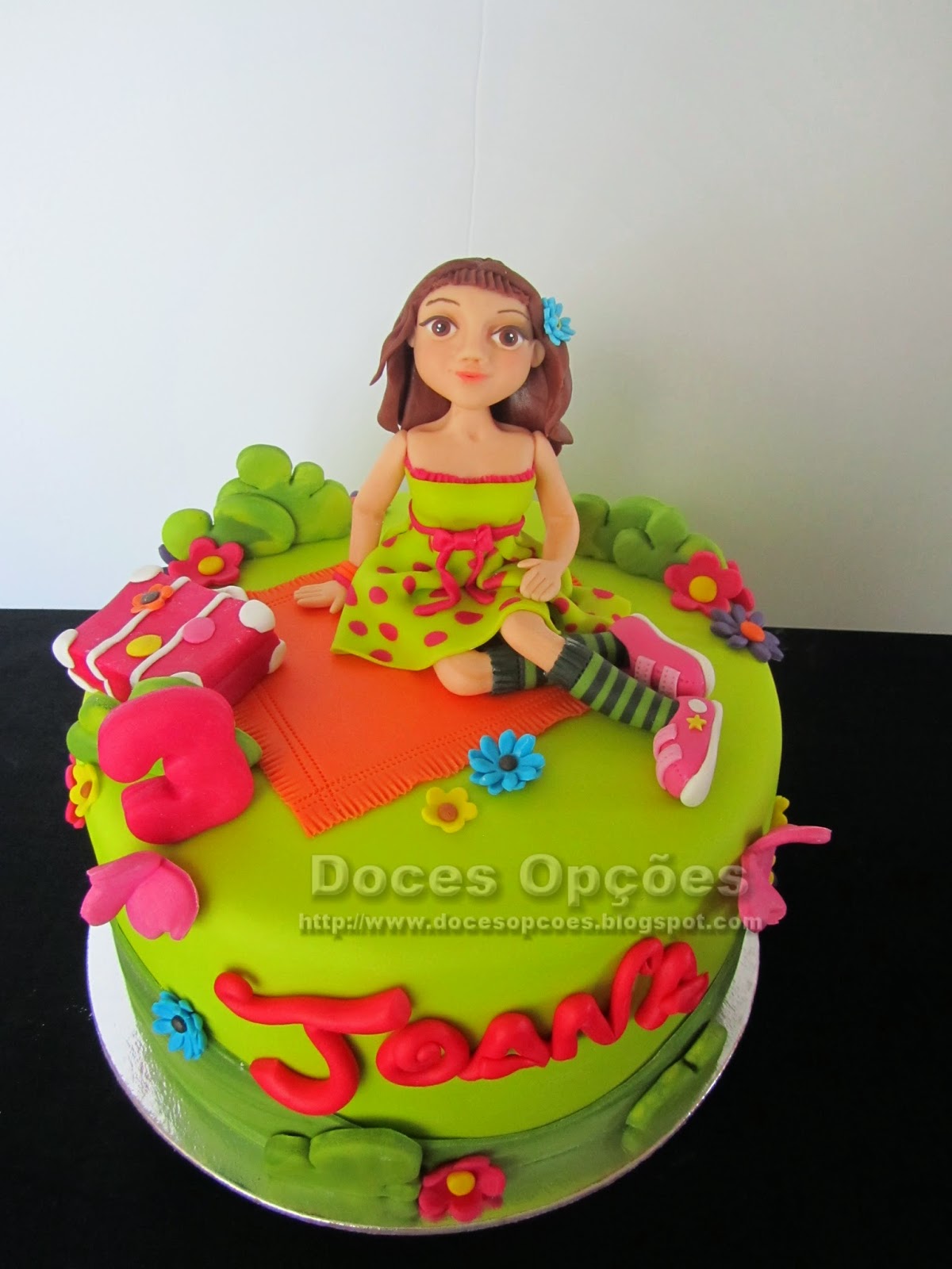 Doces Opções: A Xana toc toc foi ao 3º aniversário da Joana