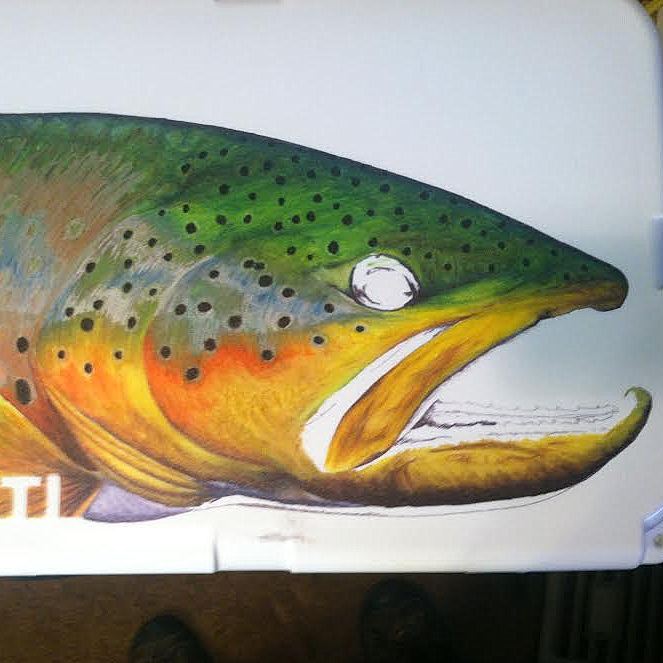 The Fiberglass Manifesto: TY OUTDOORS - OGR16 Limited Edition Yeti Cooler