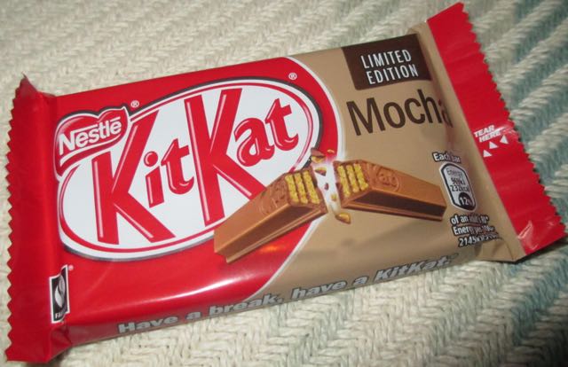 FOODSTUFF FINDS: New Limited Edition Kit Kat Mocha (Sainsburys) [By ...
