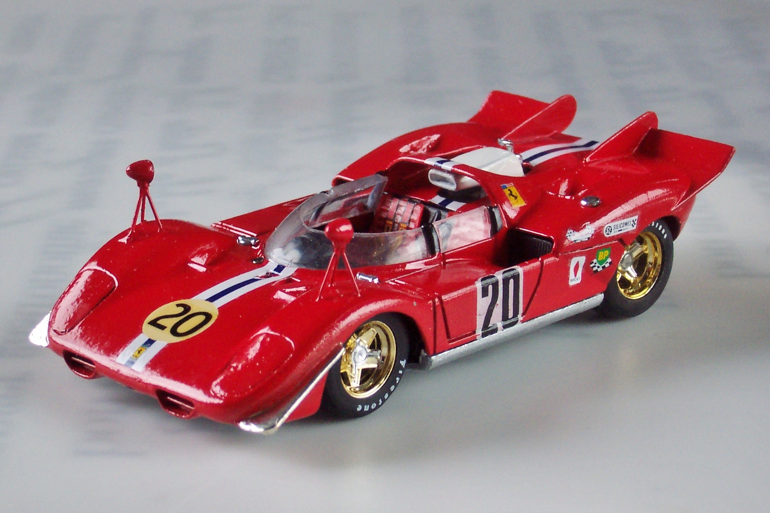 1/43 Collection of transformed and restaured models: Ferrari 512S ...