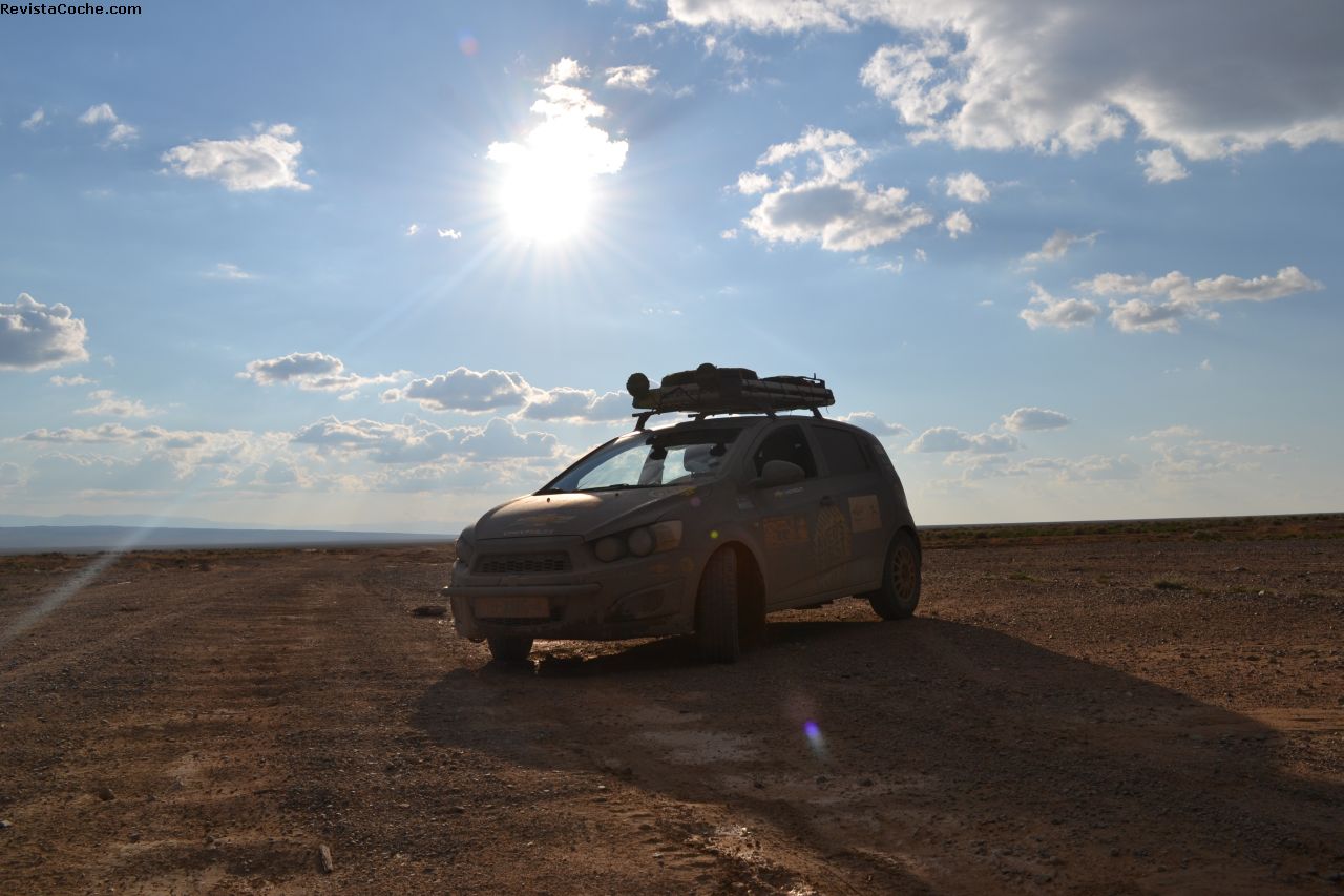 Revista Coche: El Chevrolet Aveo FIRST Mongol Rally alcanza la meta