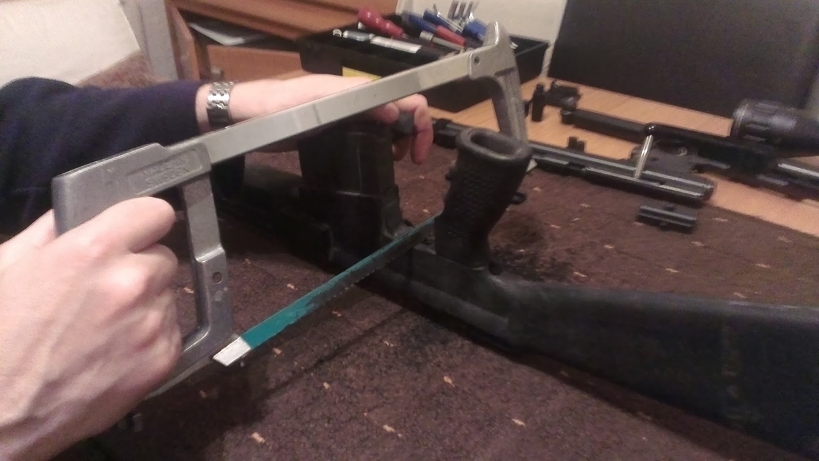 AIR RIFLES AND SHOOTING: QB78 IN JACKAL STOCK