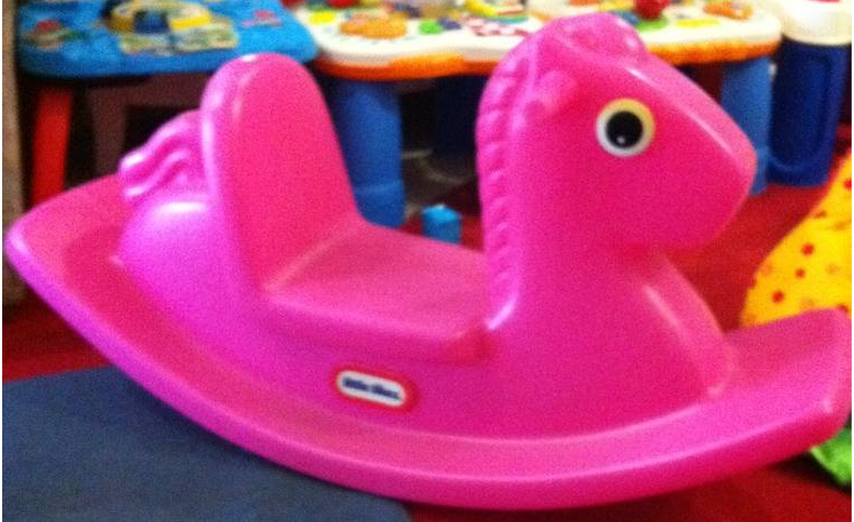 AIN'S Preloved Items..: Ain's Preloved Little Tikes Pink Rocking Horse ...