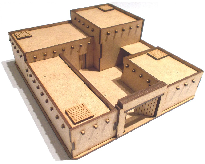 Jim's Wargames Workbench: 15mm Blotz Middle Eastern Compound