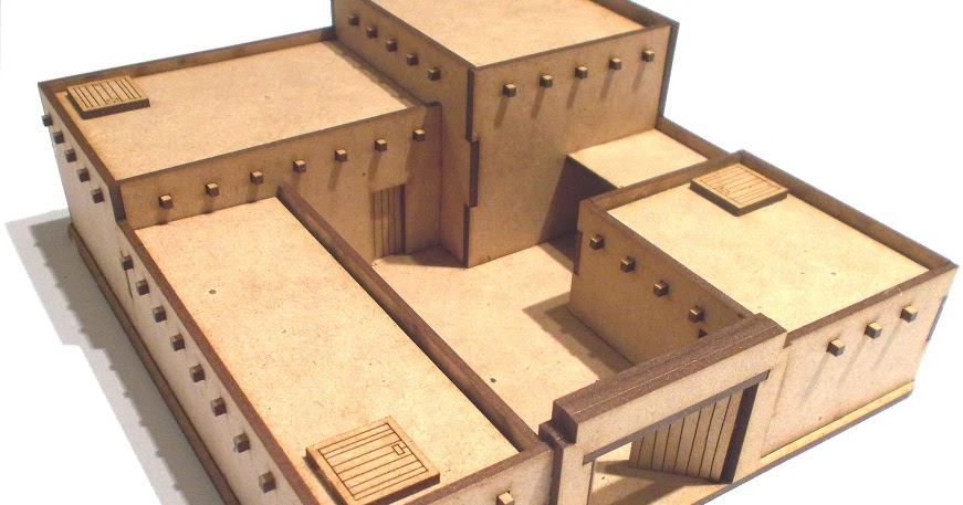 Jim's Wargames Workbench: 15mm Blotz Middle Eastern Compound