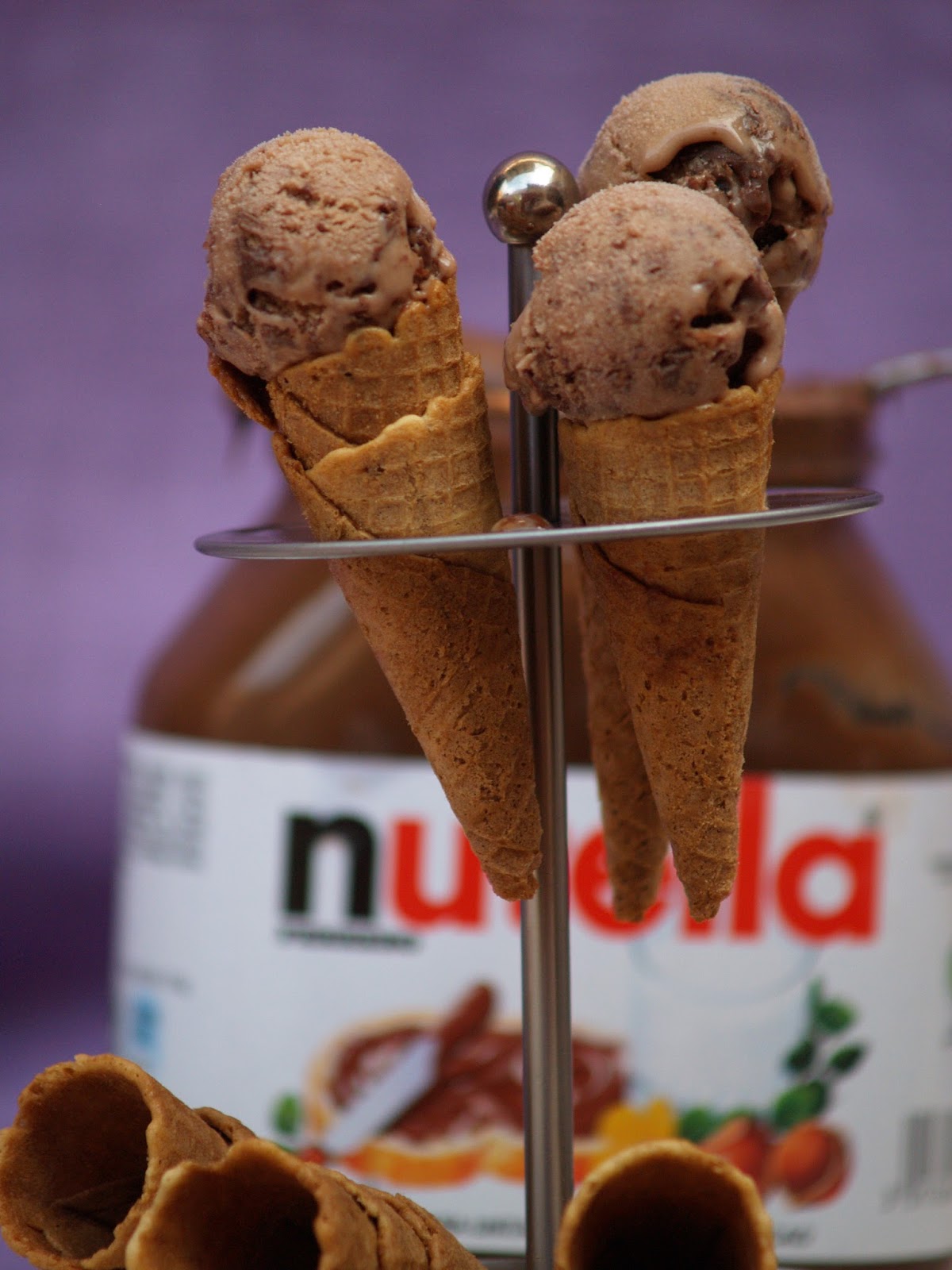 La Alacena de Ángela: HELADO DE NUTELLA
