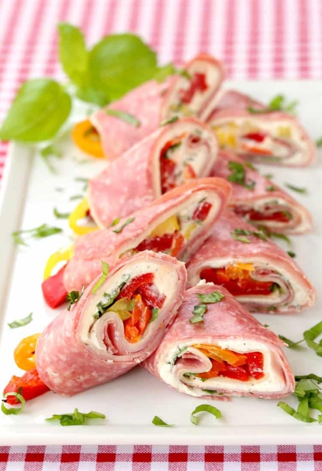 Italian Deli Roll Ups - Recipes Food
