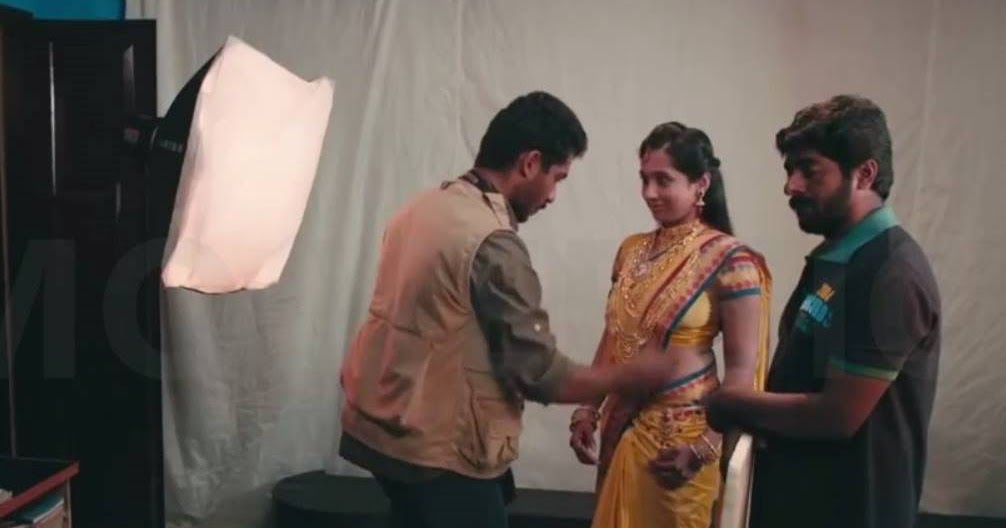 Mallu Actress Poojitha Menon Hot Navel Press Scene from Latest Movie ...