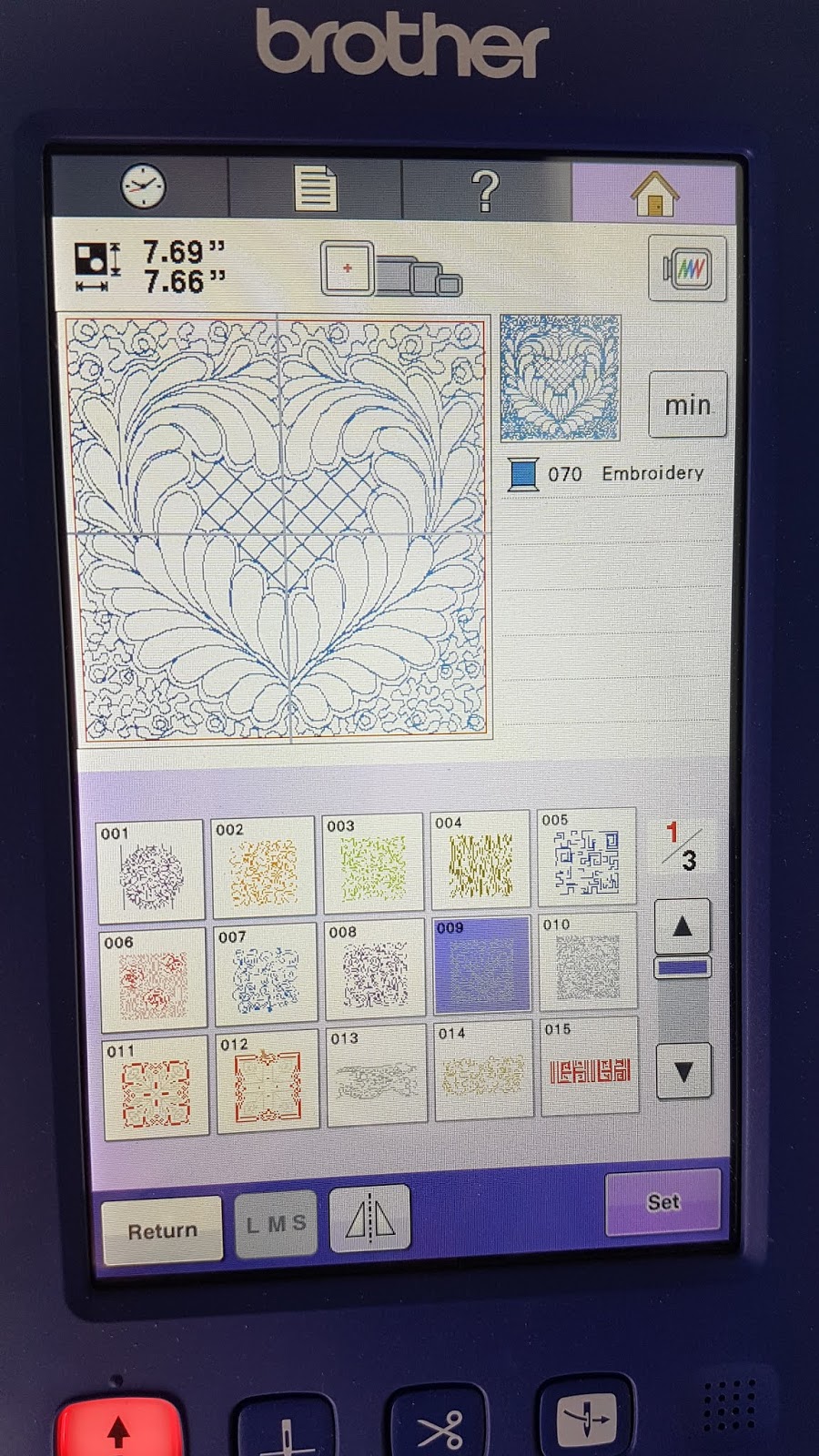 Embroider your quilts with maximum effect with the Brother VR By Sarah ...