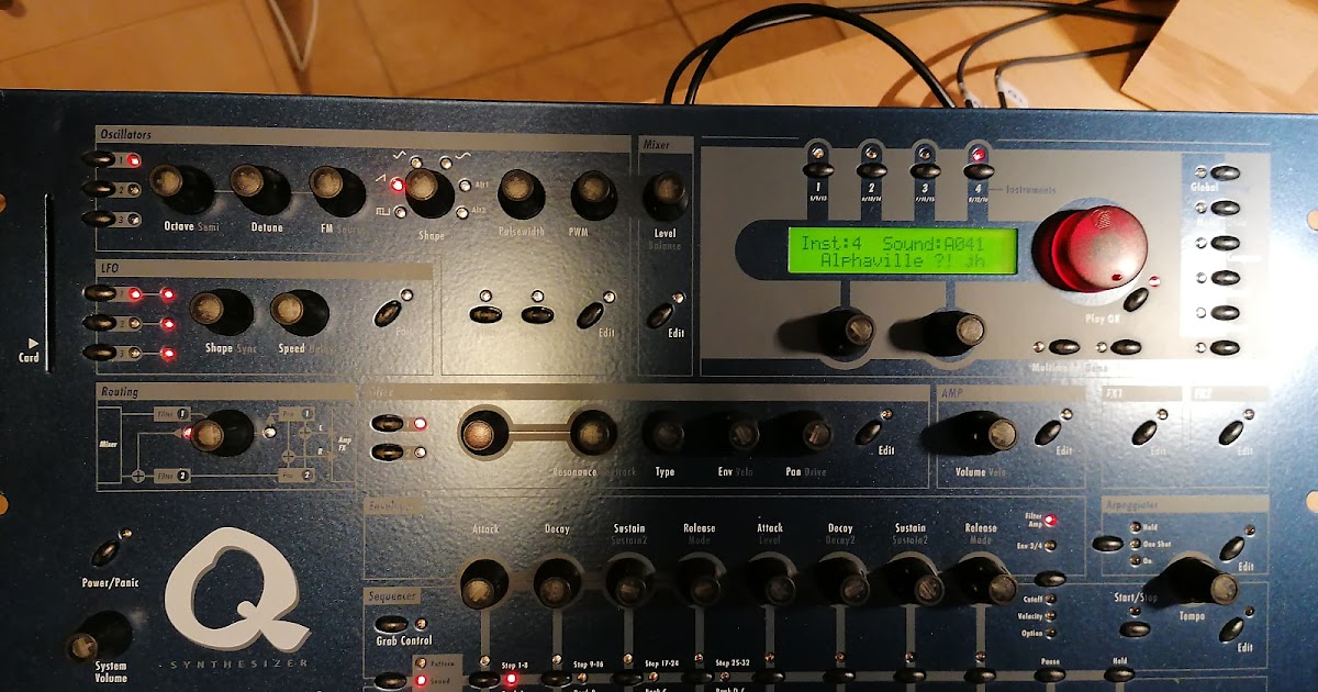 MATRIXSYNTH: Waldorf Q Rack