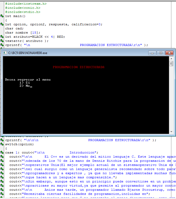 Programación Estructurada: Tutorial