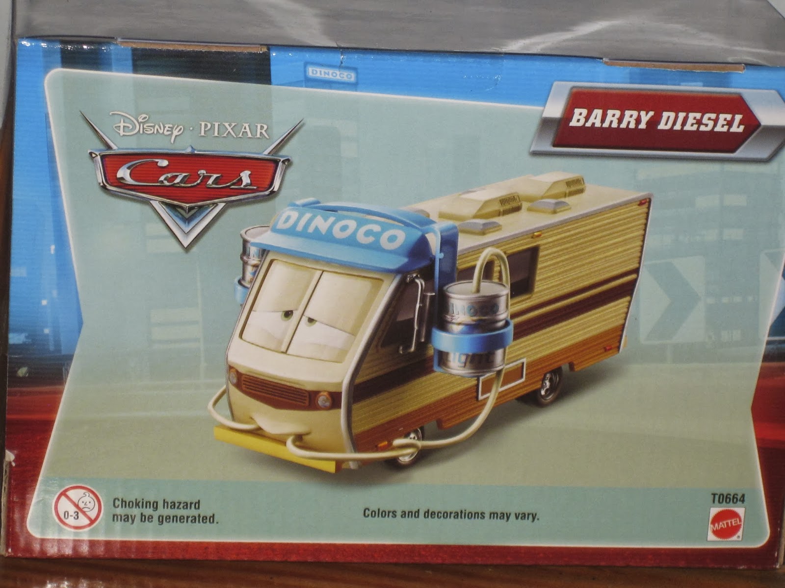 Dan the Pixar Fan: Cars: Barry Diesel