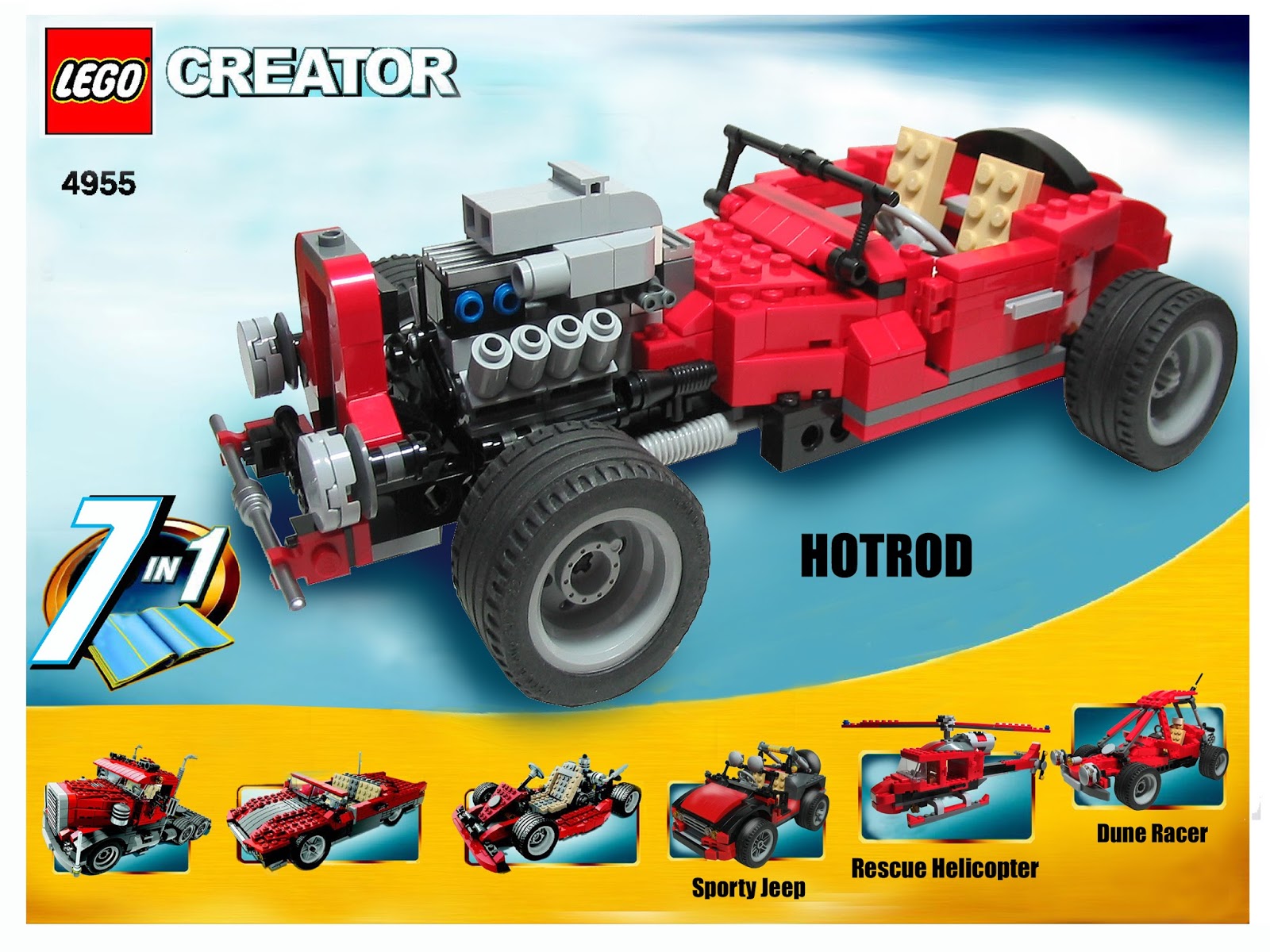 Alternative model - Lego 4955 Big Rig