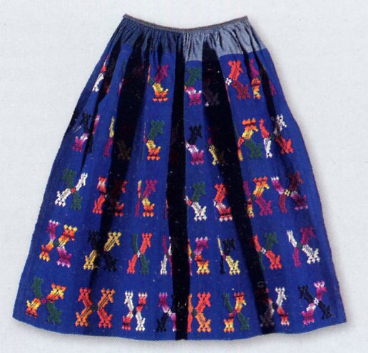 FolkCostume&Embroidery: Costume of Kapsai region, Lithuania