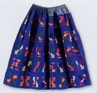 FolkCostume&Embroidery: Costume of Kapsai region, Lithuania