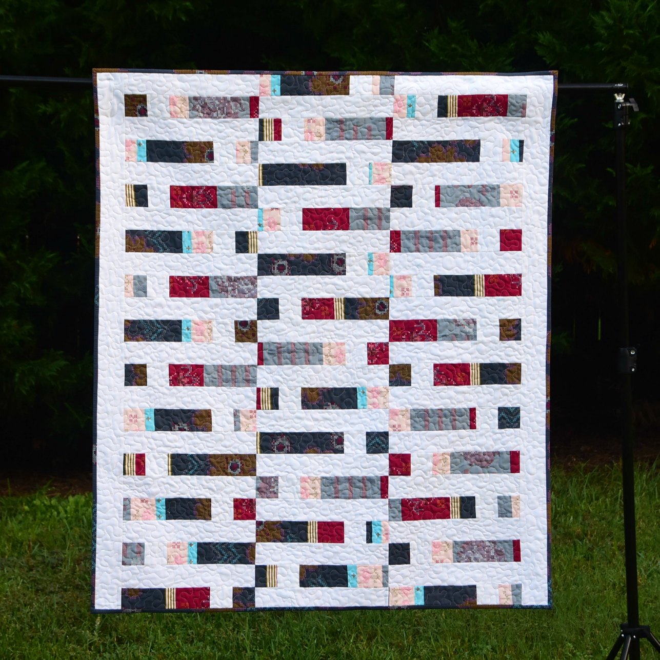 Meadow Mist Designs: Piece and Quilt with Precuts Blog Hop - Morse Code ...